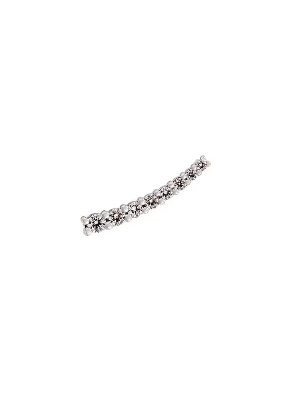ALINKA Dasha White Diamond Left Side Slider Earring - Metallic