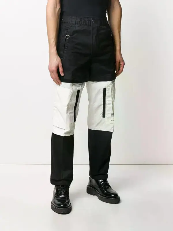 DIESEL® Two-tone Convertible Trousers