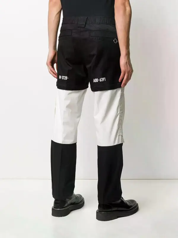 DIESEL® Two-tone Convertible Trousers