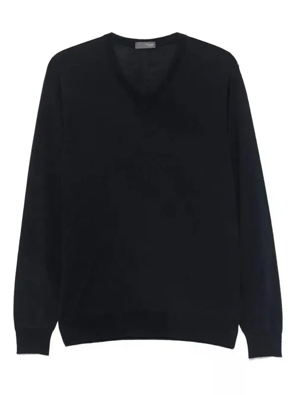 DRUMOHR Fine-knit Sweater - Blue
