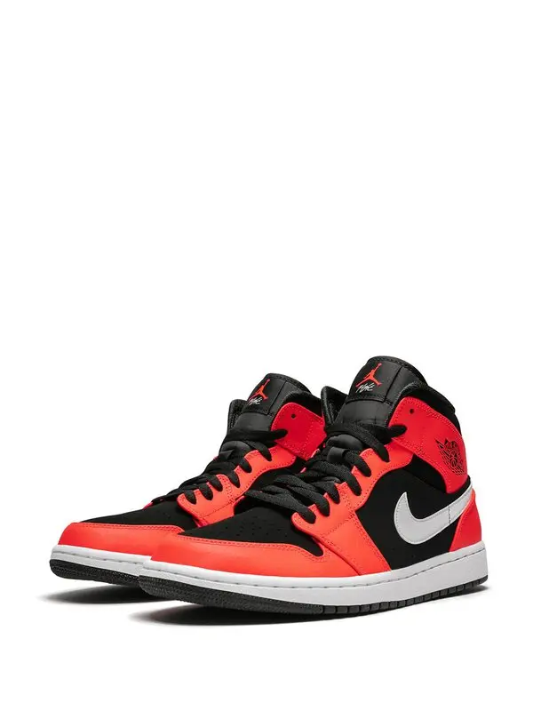 JORDAN Air 1 Mid Infrared 23 Sneakers - Black