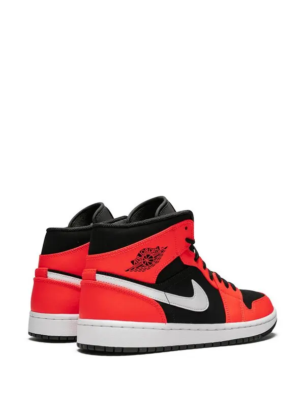 JORDAN Air 1 Mid Infrared 23 Sneakers - Black