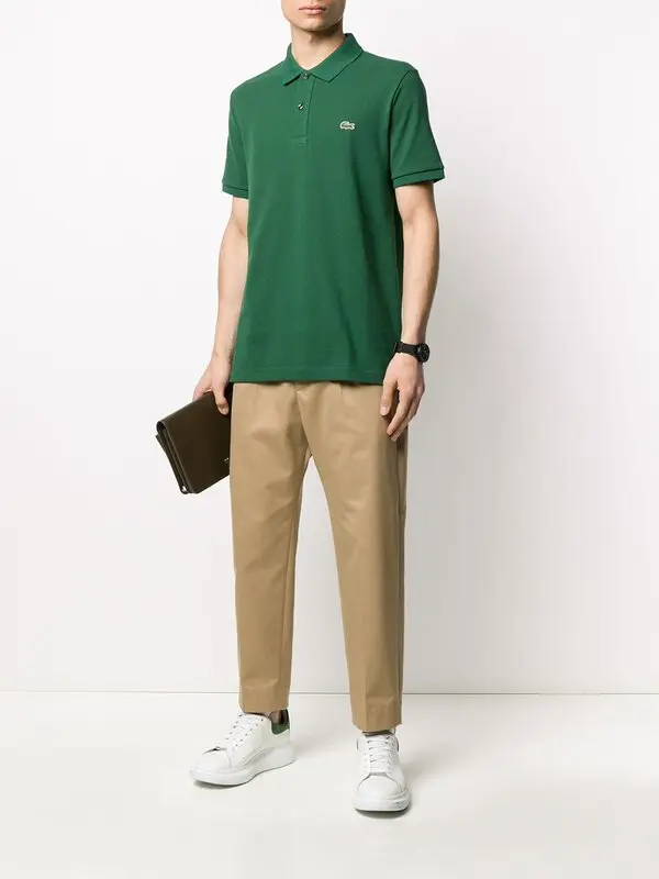 Lacoste Embroidered Logo Polo Shirt - Green