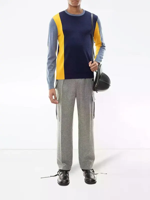JW Anderson Colour-block Long-sleeve Jumper