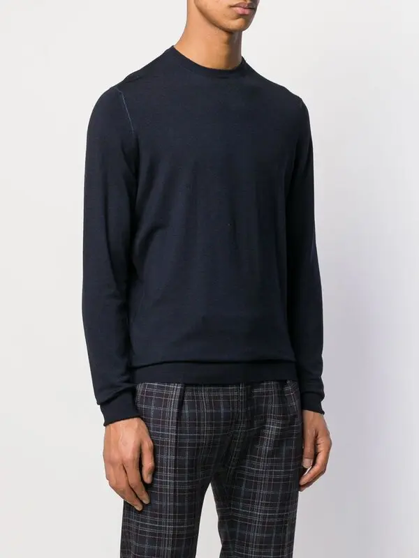 DRUMOHR Fine Knit Sweater - Blue