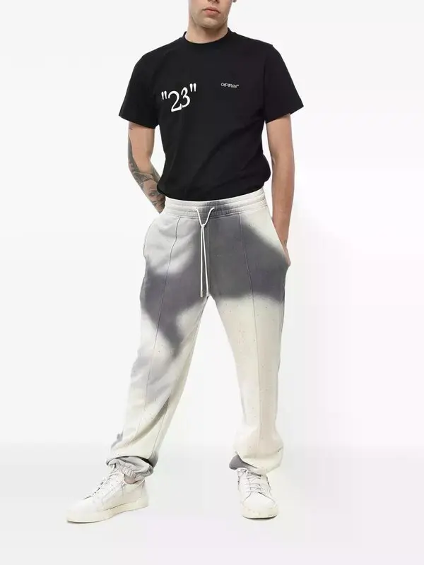 Off-White Tie-dye Track Pants - White