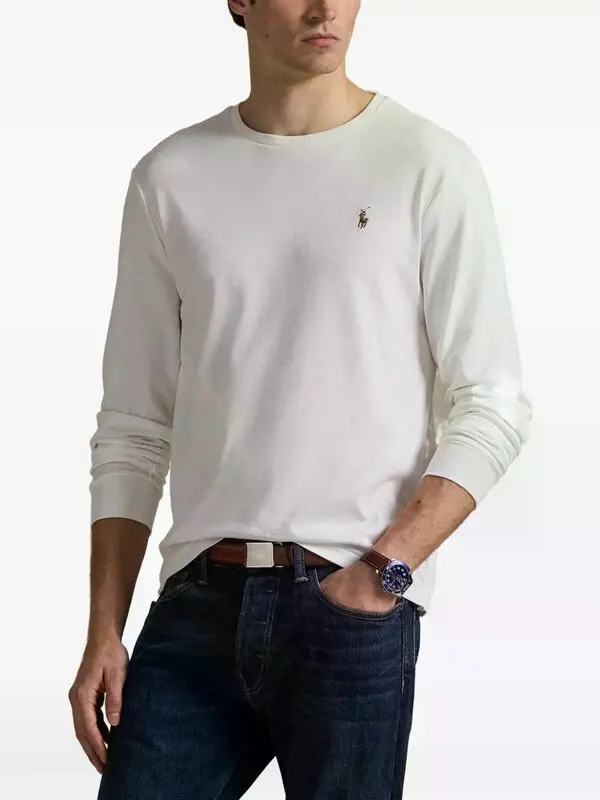 Polo Ralph Lauren Logo-embroidered Long-sleeve T-shirt