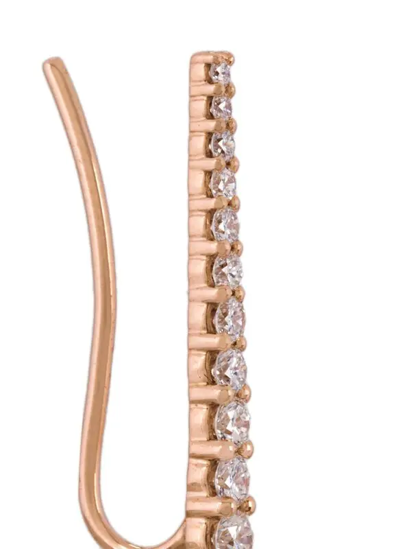 ALINKA 18kt Gold Vera Diamond Cuff Earring - Metallic
