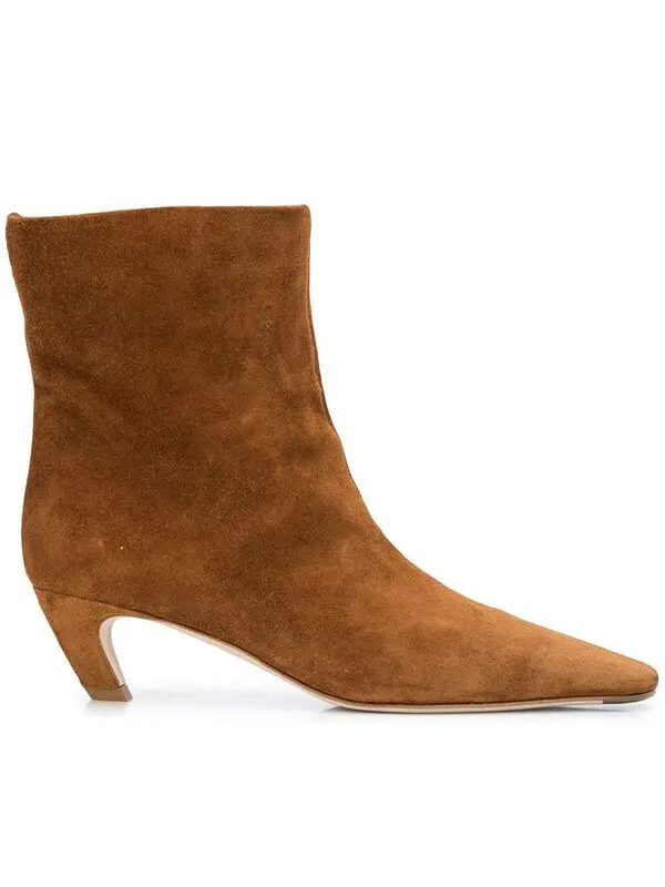 Khaite Pointed Ankle Length Boots