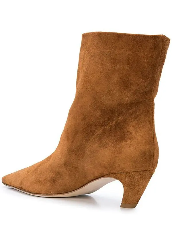 Khaite Pointed Ankle Length Boots