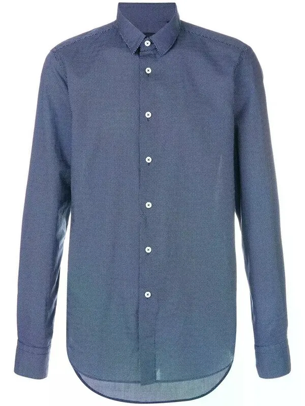 DELL'OGLIO Long Sleeved Button Up Shirt