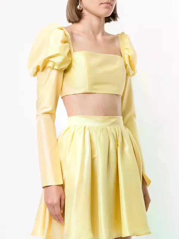 MACGRAW Canary Crop Blouse