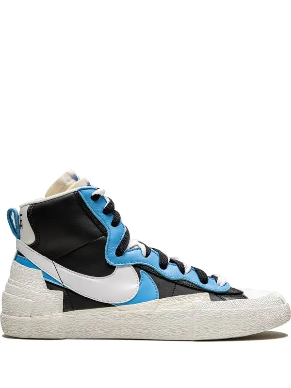 Nike X Sacai Blazer Mid Sneakers - Black