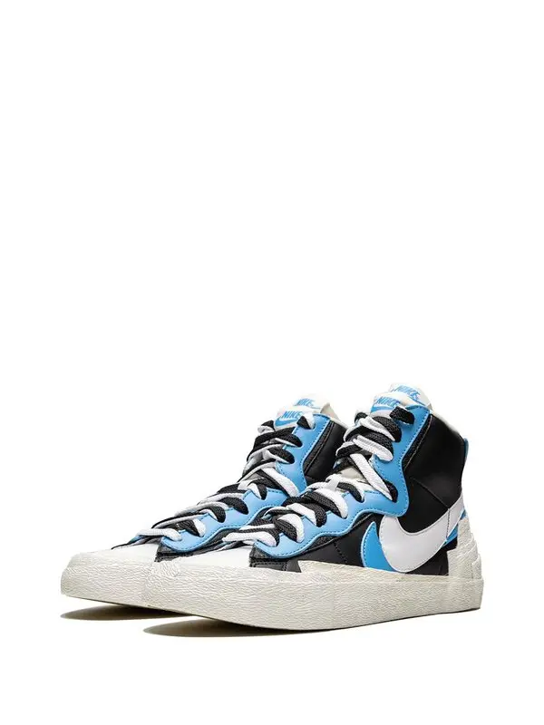 Nike X Sacai Blazer Mid Sneakers - Black