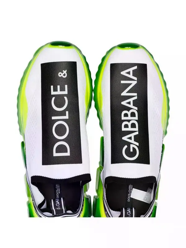 Dolce & Gabbana Knitted Slip-on Low-top Sneakers