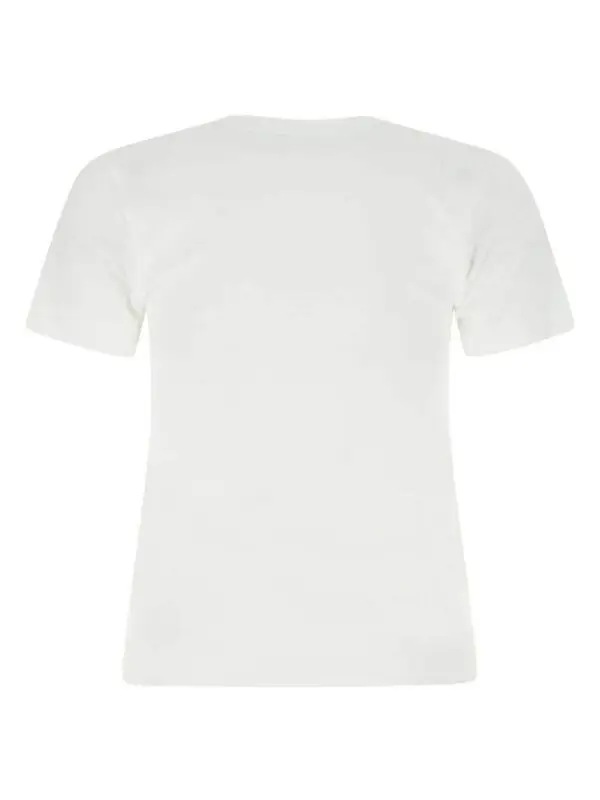 Play Comme Des Garcon Heart-print T-shirt - White