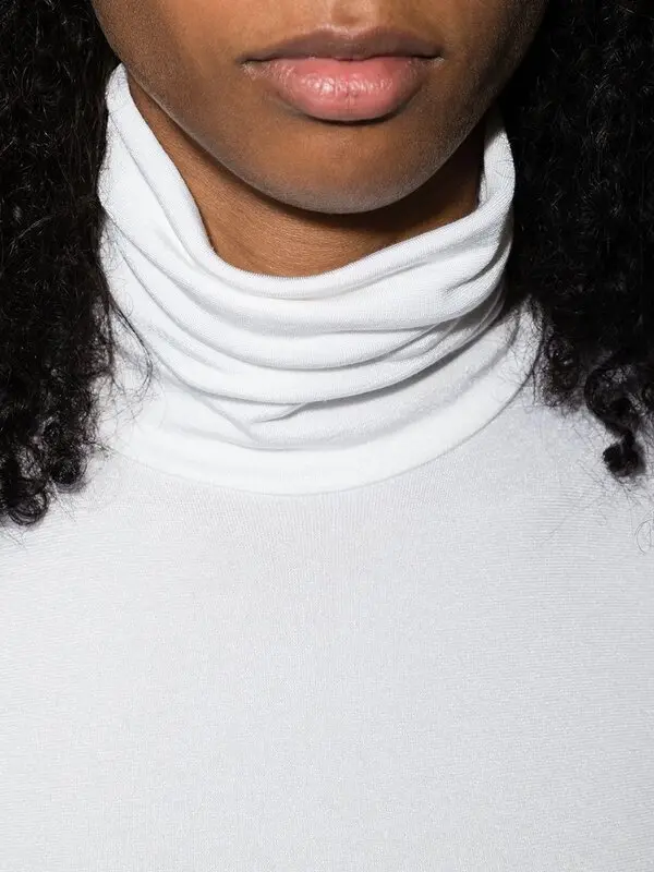 Wolford Colorado Turtleneck Bodysuit - White