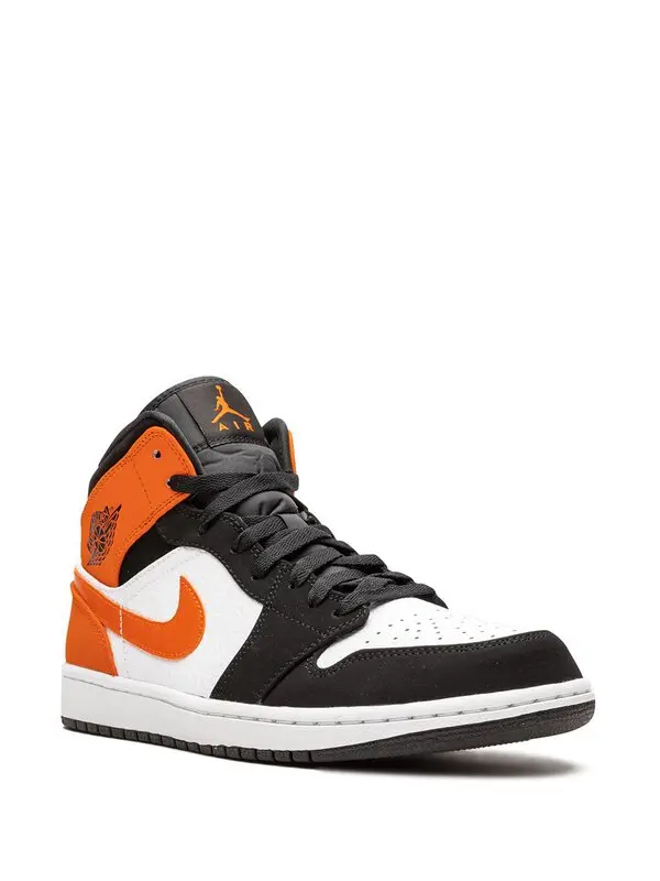 JORDAN 1 Mid Shattered Backboard Sneakers - Black