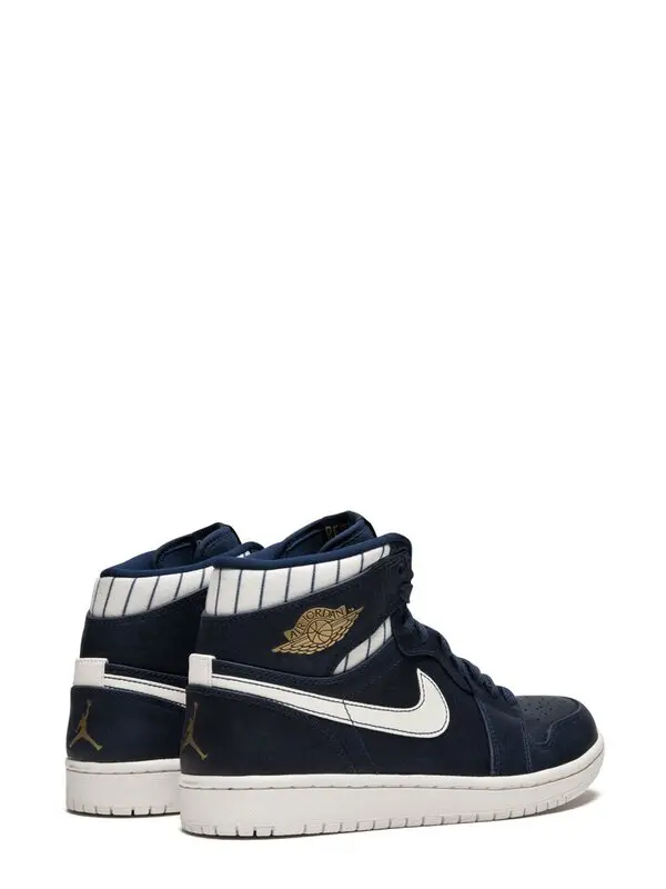 JORDAN Air 1 Retro High Jeter Sneakers - Blue