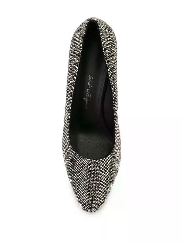 FERRAGAMO Crystal-embellished Pumps