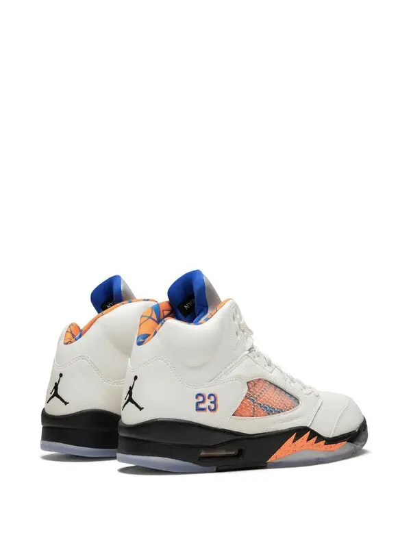JORDAN Air 5 Retro International Flight Sneakers - White