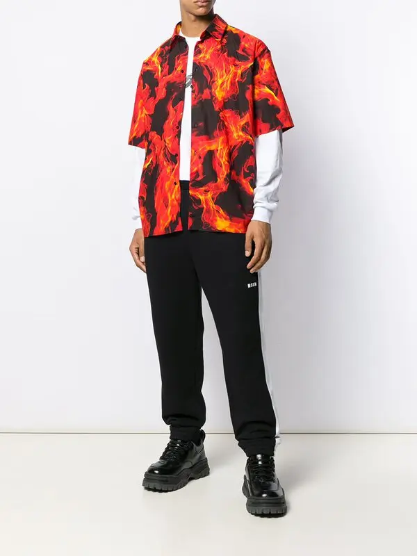 MSGM Striped Sweatpants
