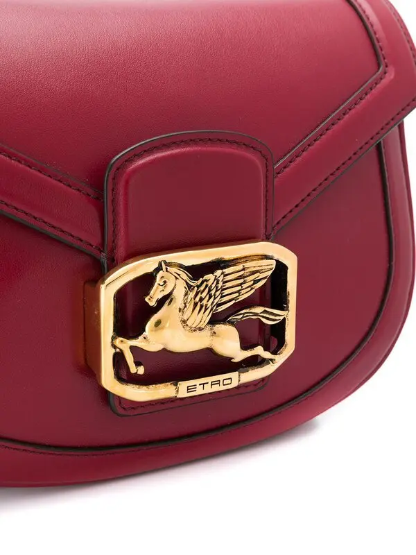 Etro Pegaso Crossbody Bag In Red - 20% Off | Editorialist