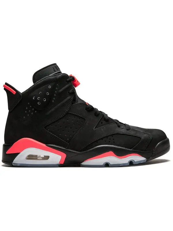 JORDAN Air 6 Retro High-top Sneakers - Black