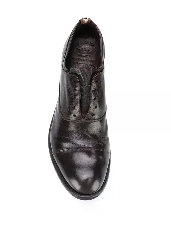 Officine Creative Distressed-effect Derby Shoes