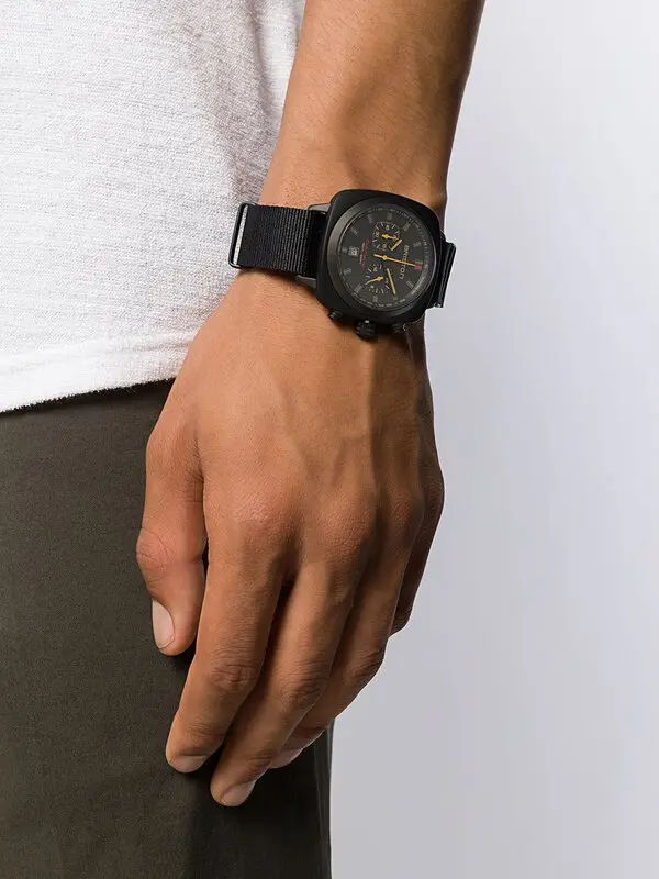 BRISTON Clubmaster Sport Chrono 42mm - Black