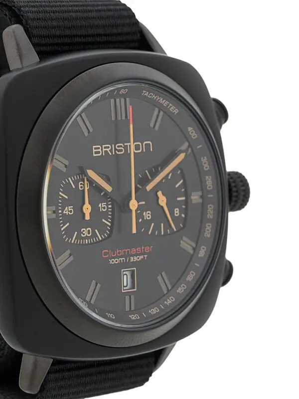 BRISTON Clubmaster Sport Chrono 42mm - Black