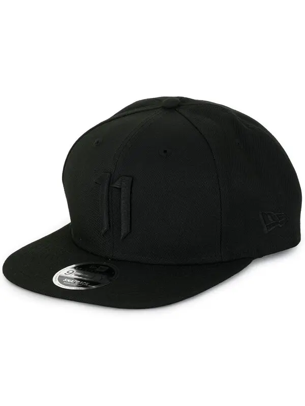 Boris Bidjan Saberi 11 Embroidered Logo Cap - Black