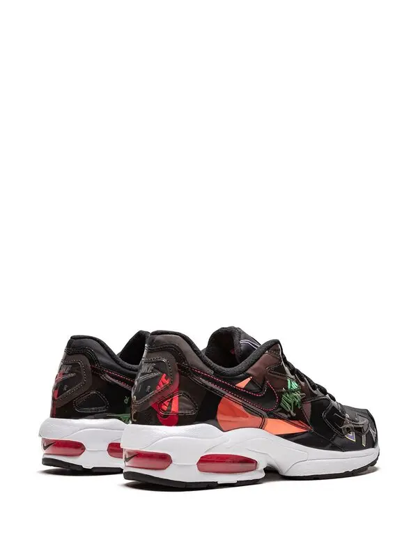 Nike X Atmos Air Max 2 Light Qs Logos Alternative Sneakers - Black