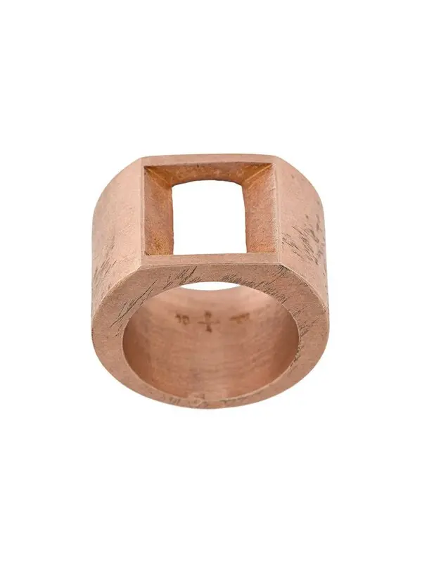 PARTS OF FOUR Crescent Plane Ring - Pink