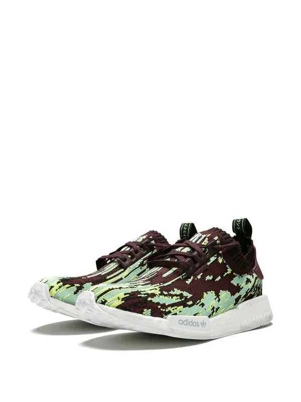 Adidas X Sneakersnstuff Nmd_r1 Primeknit Sneakers - Brown