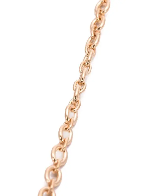 Irene Neuwirth 18kt Rose Gold Oval Chain Necklace - Pink