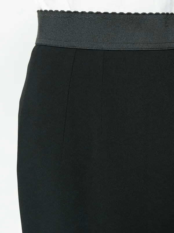 Dolce & Gabbana Scallop-edge Midi Skirt
