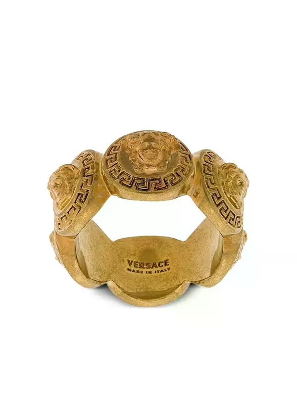 Versace Tribute Medusa Ring - Gold