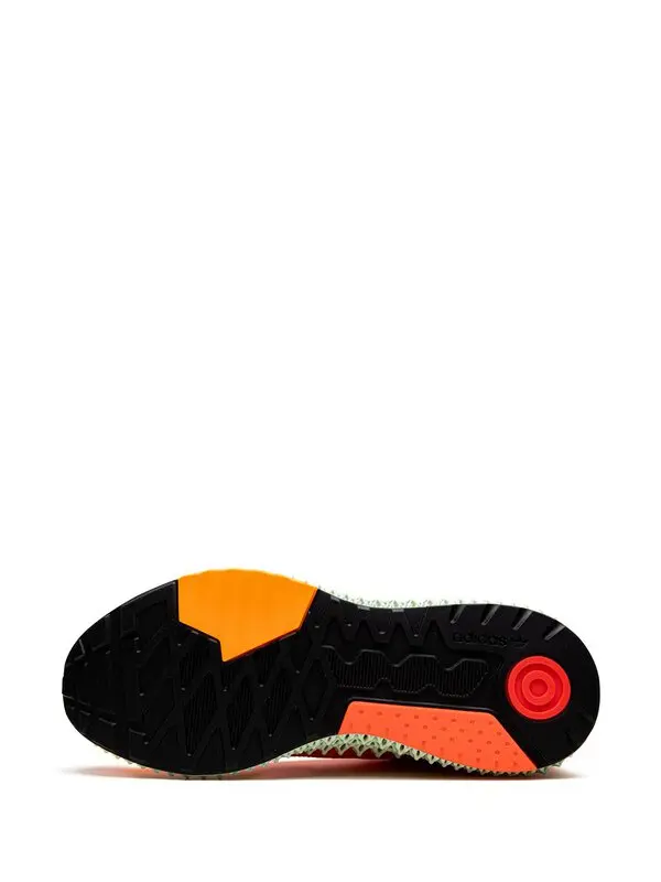 Adidas Zx 4000 4d Sns Los Angeles Sunrise Sneakers - Orange