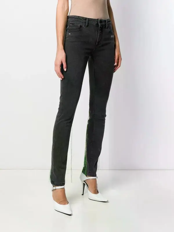 Off-White Thread Trim Jeans