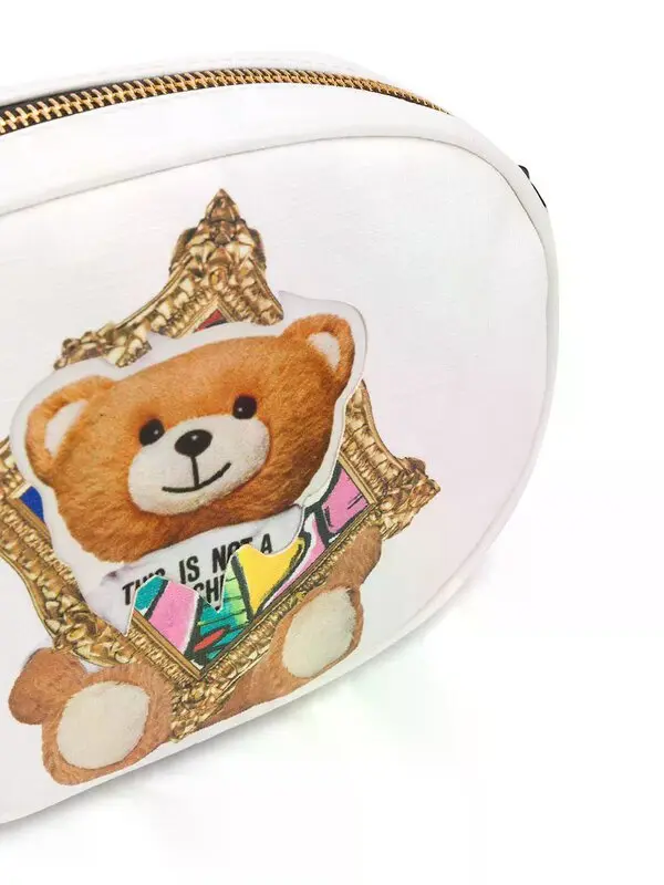 Moschino Frame Teddy Print Belt Bag
