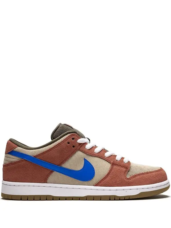 Nike Sb Dunk Low Pro Corduroy Sneakers - Brown