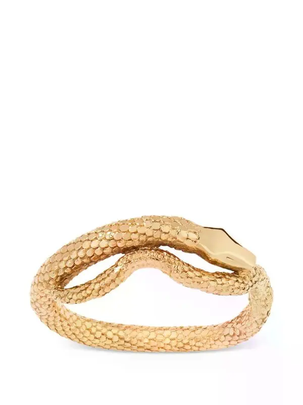 AURÉLIE BIDERMANN Tone Wrapped Snake Bracelet - Gold