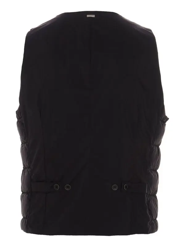 Herno Padded Waistcoat - Black