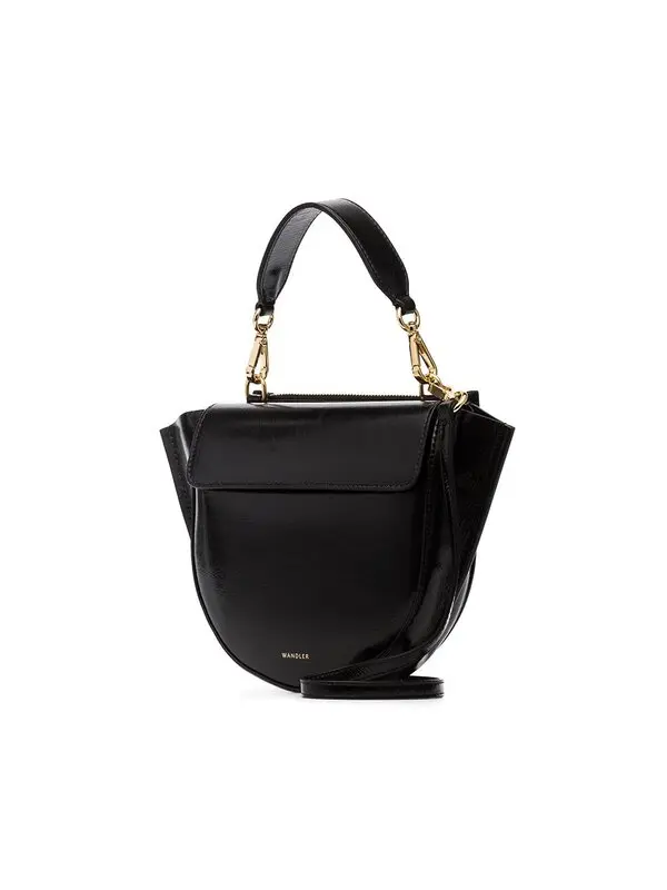 WANDLER Mini Hortensia Leather Shoulder Bag