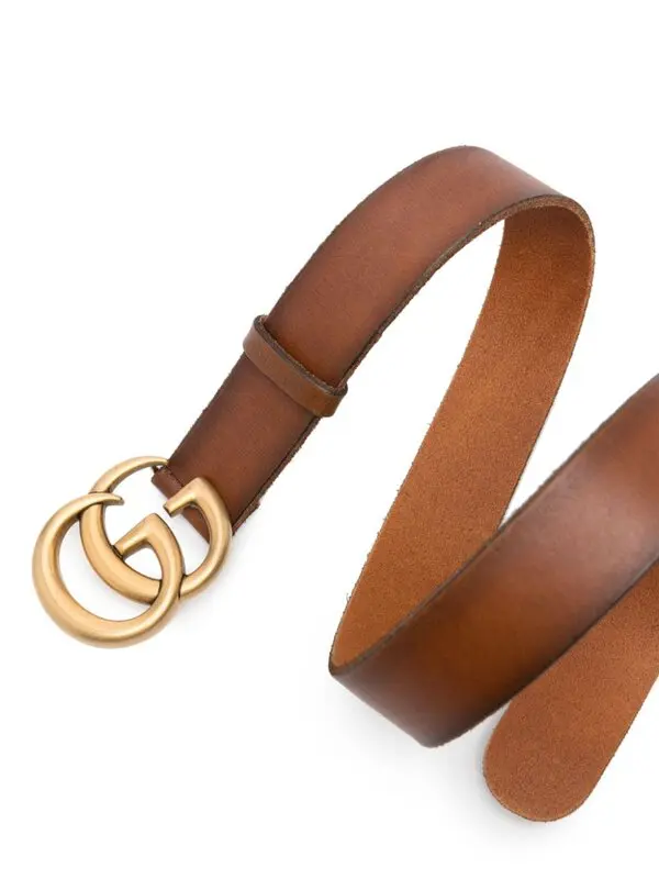 Gucci Gg Marmont Leather Belt