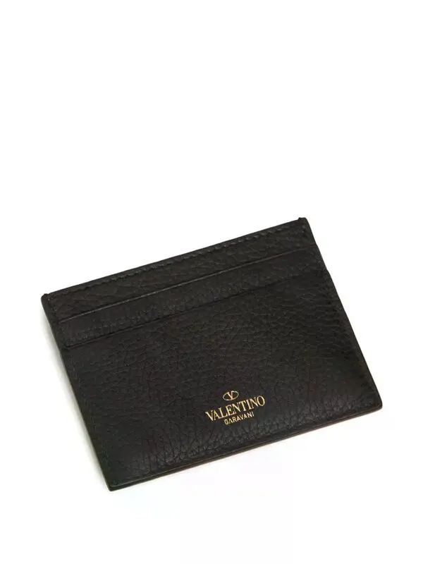 Valentino Garavani Rockstud Card Holder - Black