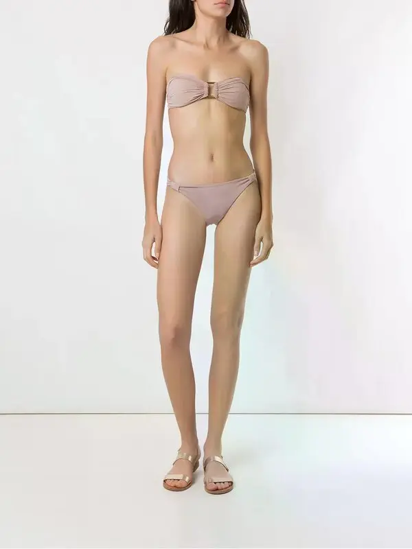 AMIR SLAMA Bandeau Bikini Set