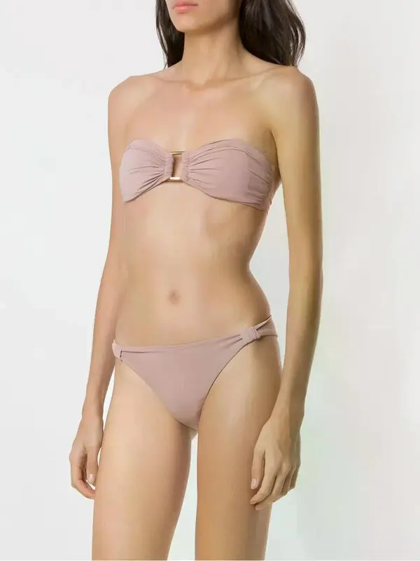 AMIR SLAMA Bandeau Bikini Set