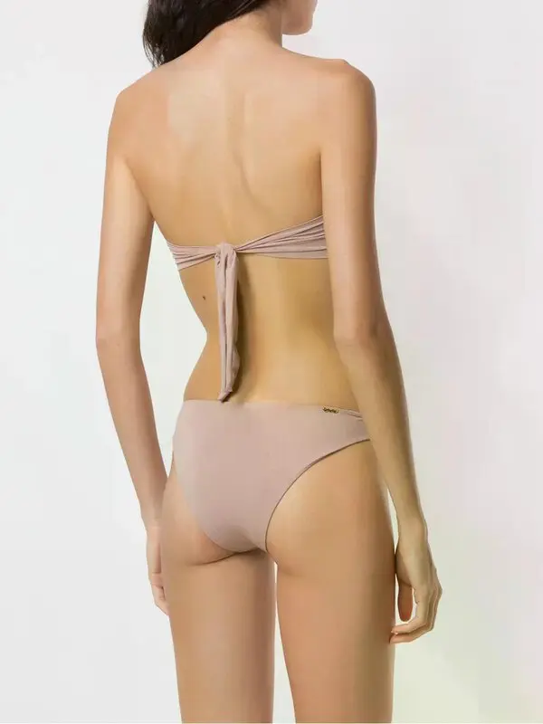 AMIR SLAMA Bandeau Bikini Set